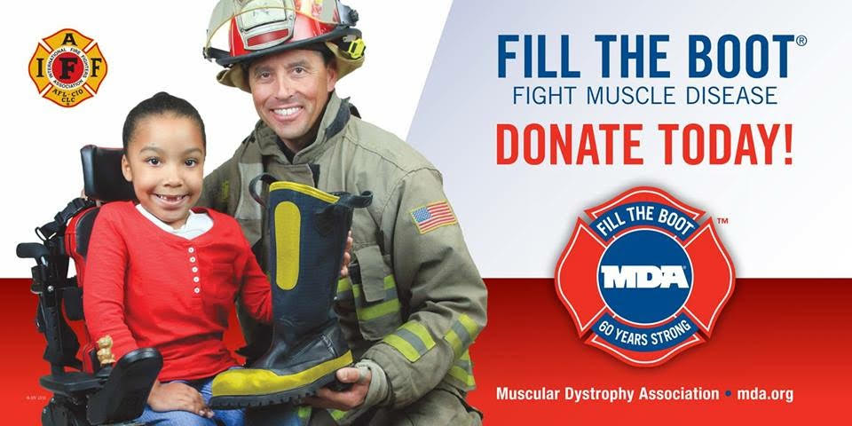 Salina Firefighters Fill the Boot for MDA - The Salina Post